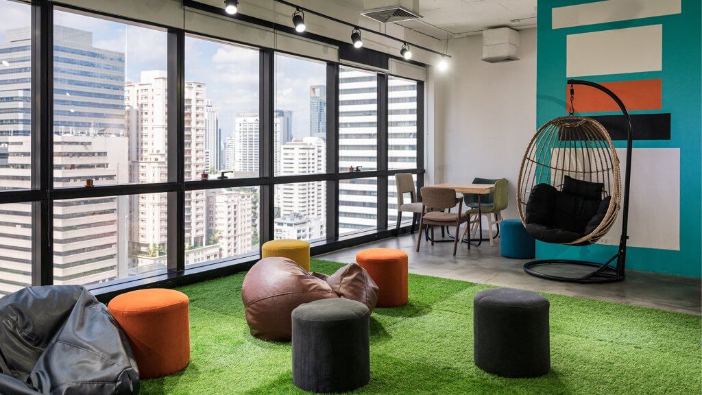 6 Creative Ways to Use Artificial Grass In Your Office - Corporate ...