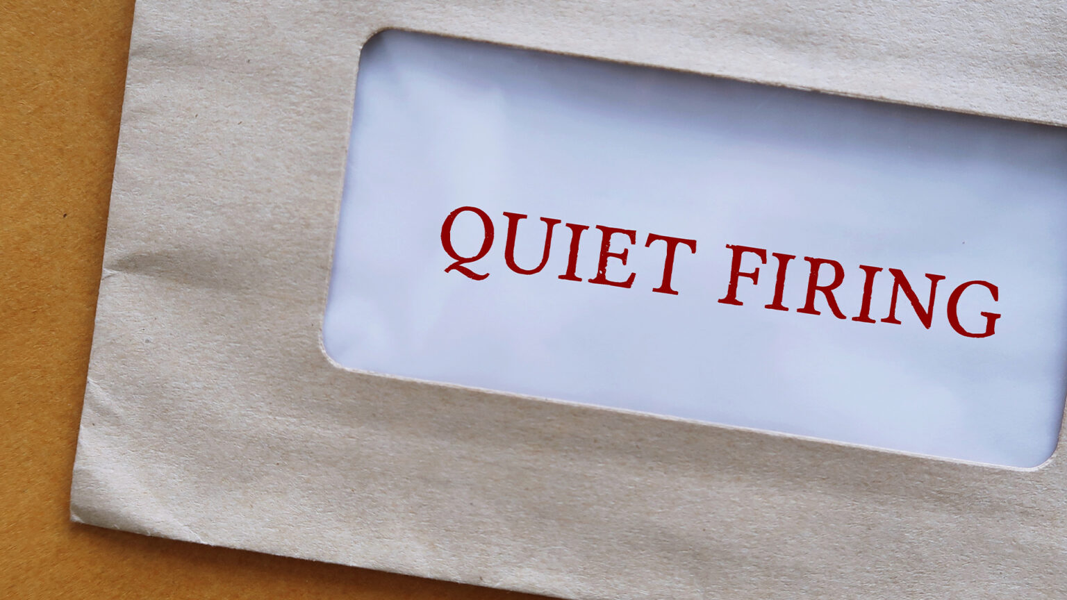 4 Reasons 'Quiet Firing' is Bad for Business - Corporate Vision Magazine